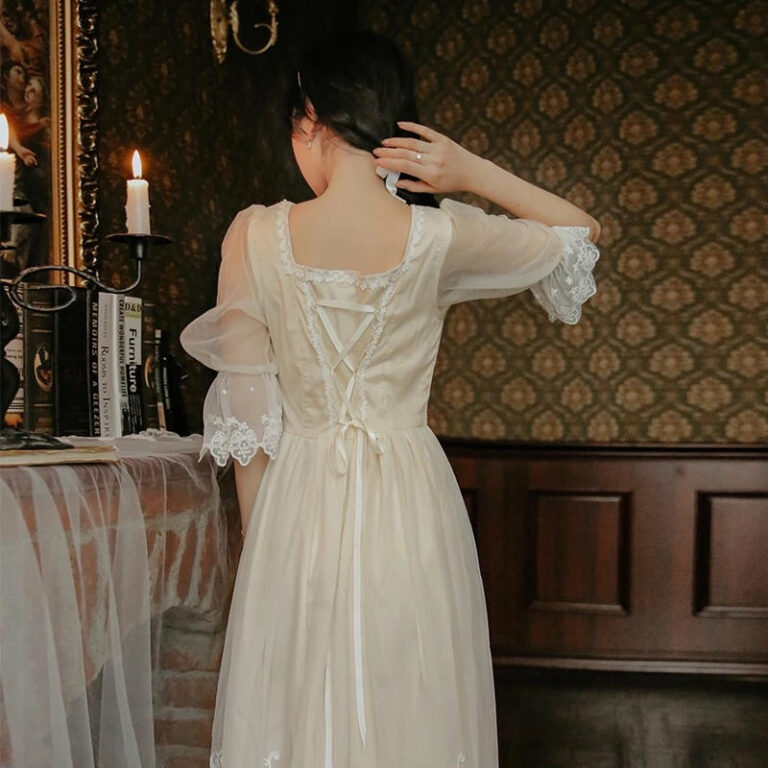 Aesthetic Princess cottagecore Dress | Cottagecore Dress