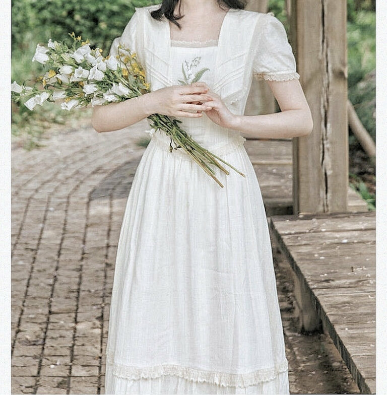 Embroidered Cottagecore Dress | Cottagecore Dress