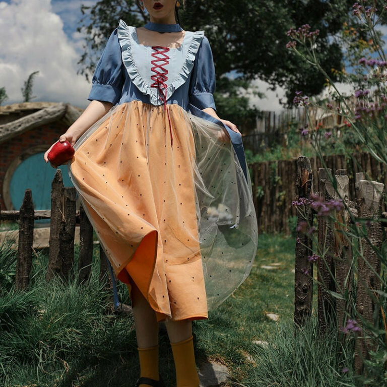 Snow-White cottagecore Dress | Cottagecore Dress