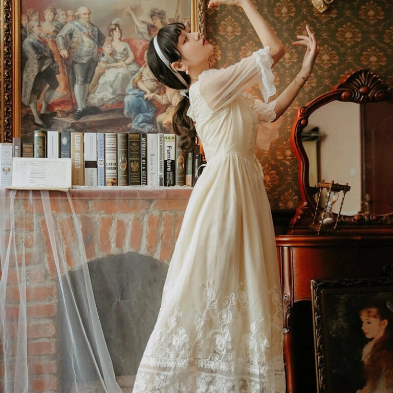 Aesthetic Princess cottagecore Dress | Cottagecore Dress