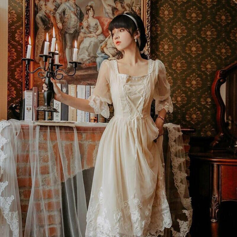 Aesthetic Princess cottagecore Dress | Cottagecore Dress