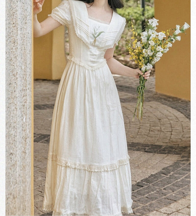 Embroidered Cottagecore Dress | Cottagecore Dress